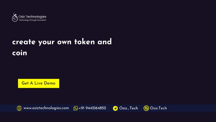 create your own token and coin